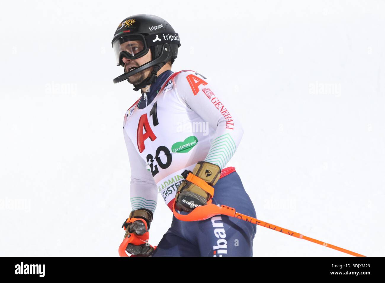 SCHLADMING, AUSTRIA - JANUARY 28: Albert Popov of Bulgaria during the ...