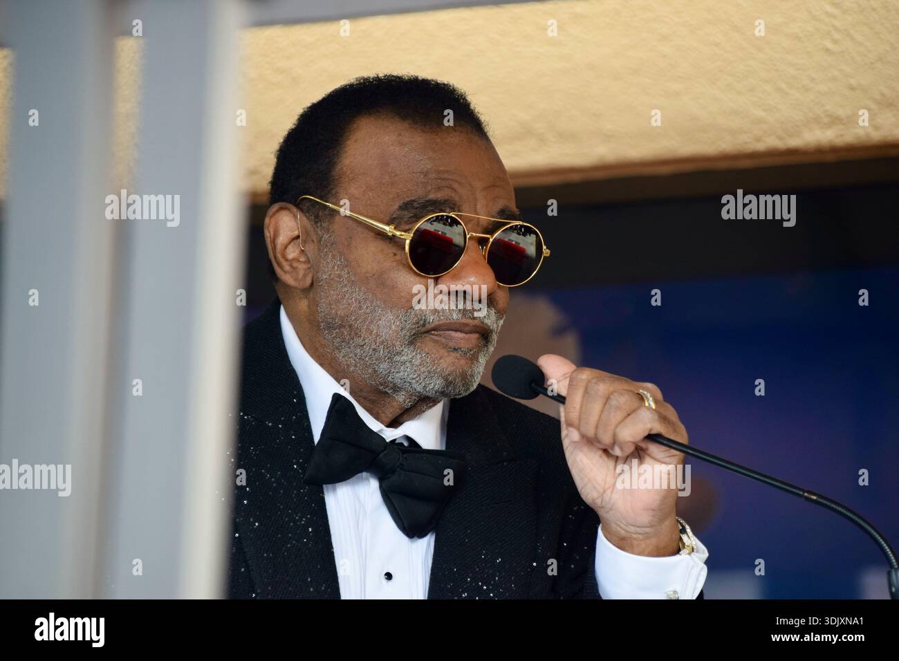 Ronald Isley of The Isley Brothers poses during the group’s Hollywood ...