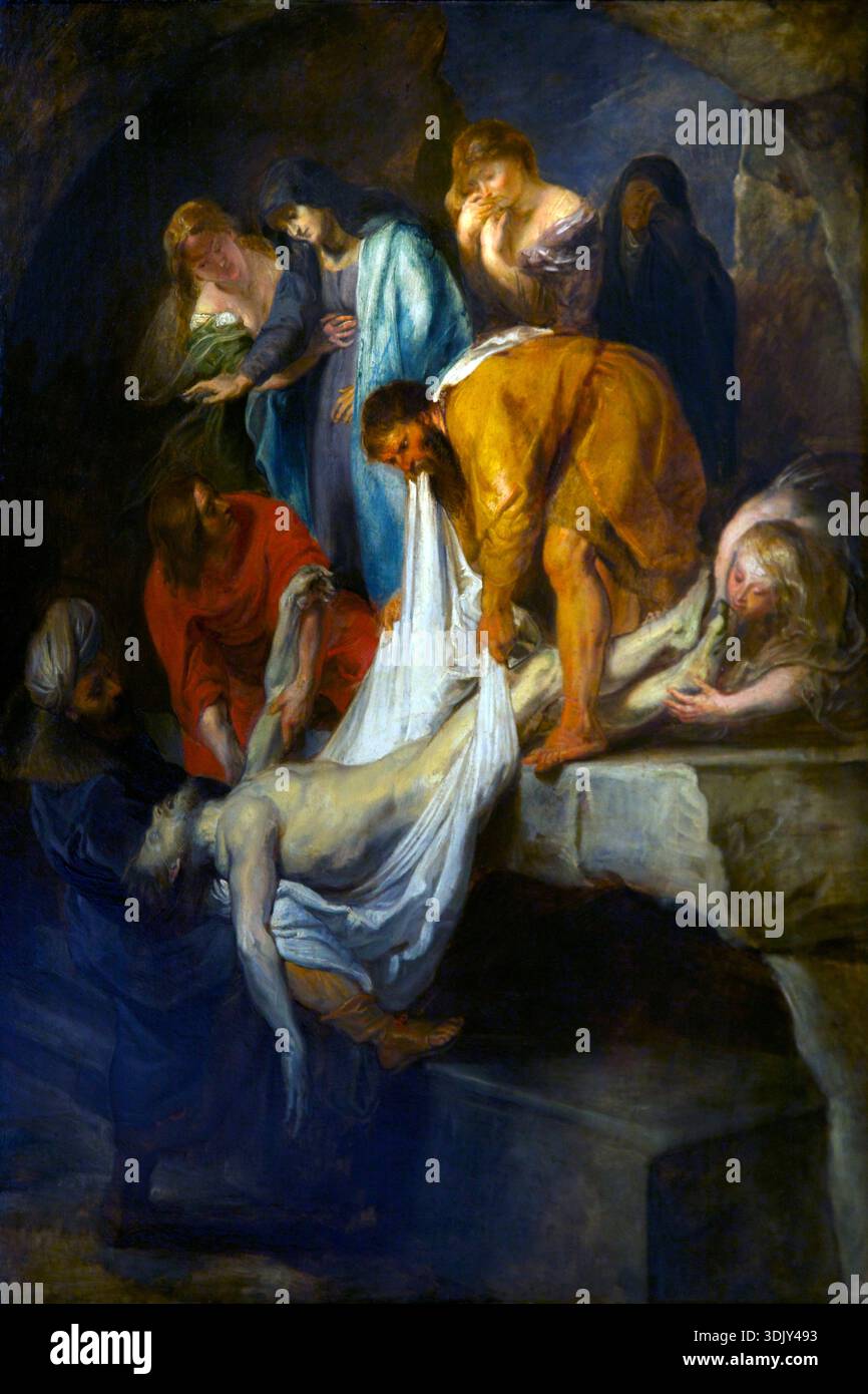 The Entombment, by Peter Paul Rubens, 1615-16, Courtauld Galleries ...