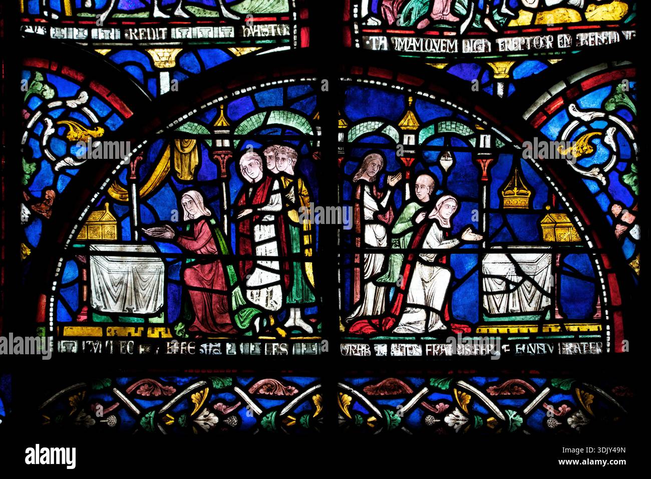 Pilgrims worship at St Thomas a Becket Shrine, South Ambulatory, s.IV ...
