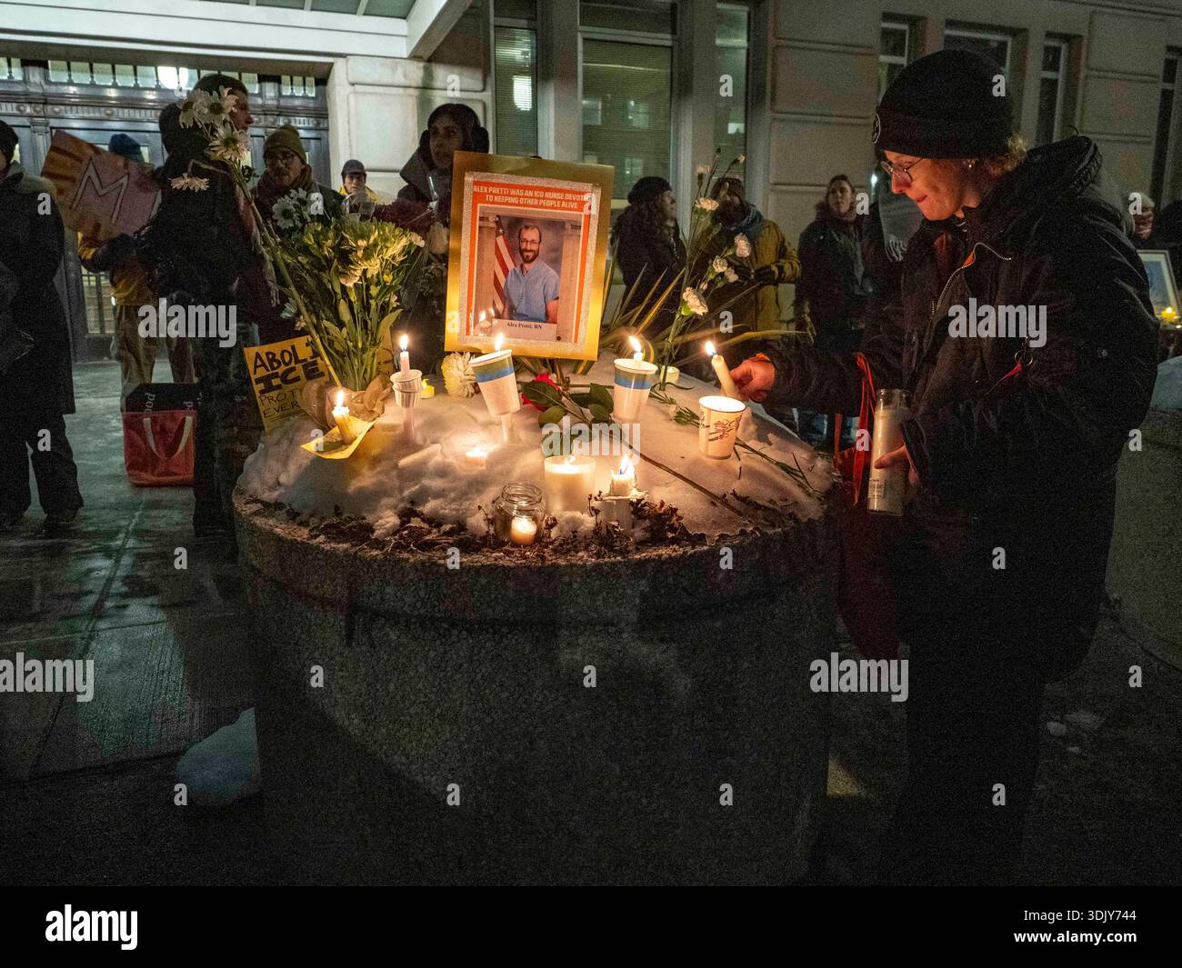 Va nurse killed by border patrol hi-res stock photography and images ...