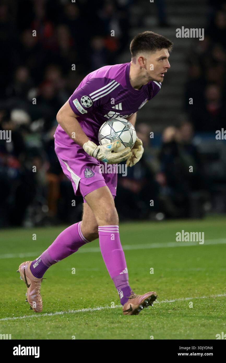 Newcastle goalkeeper Nick Pope during the UEFA Champions League, League ...