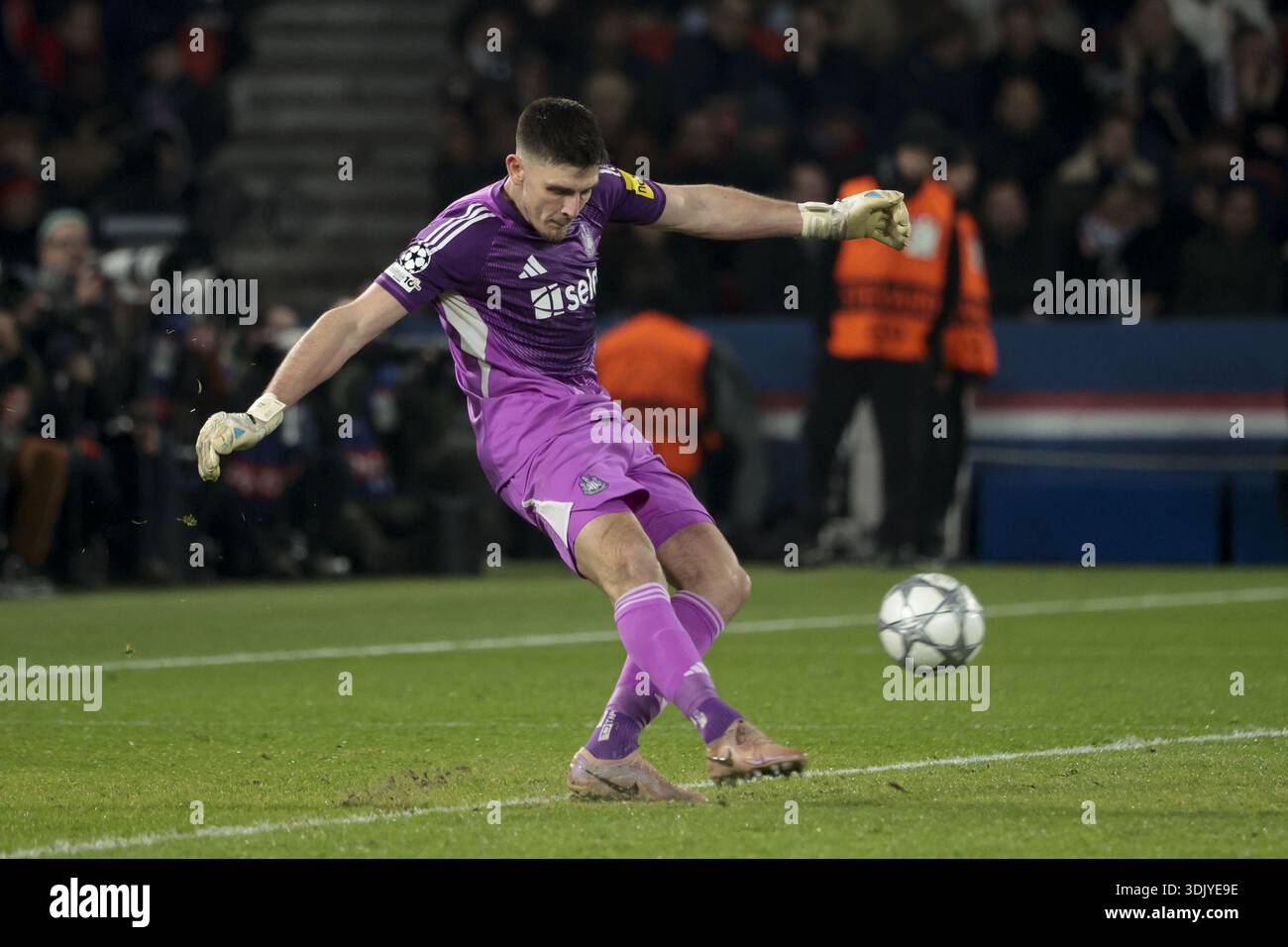 Newcastle goalkeeper Nick Pope during the UEFA Champions League, League ...