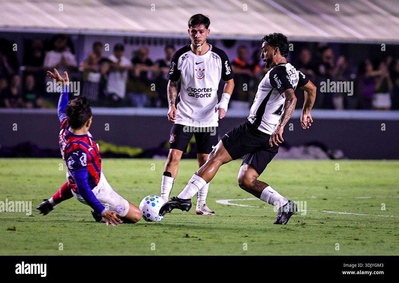 SP - SANTOS - 01/28/2026 - BRAZILIAN CHAMPIONSHIP A 2026, CORINTHIANS x ...