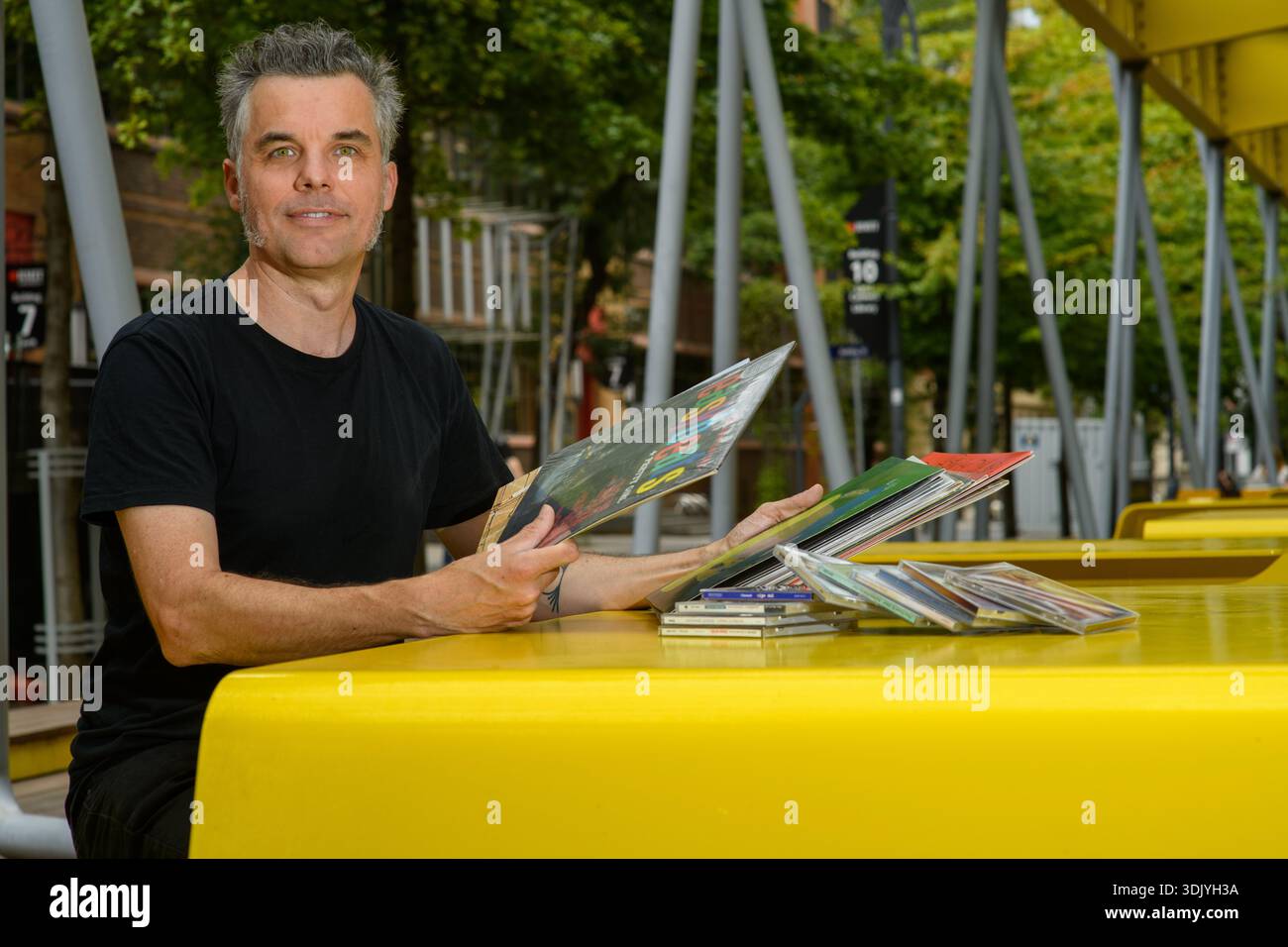 Music Industry and Popular Culture at RMIT Dr Ben Green poses for a ...
