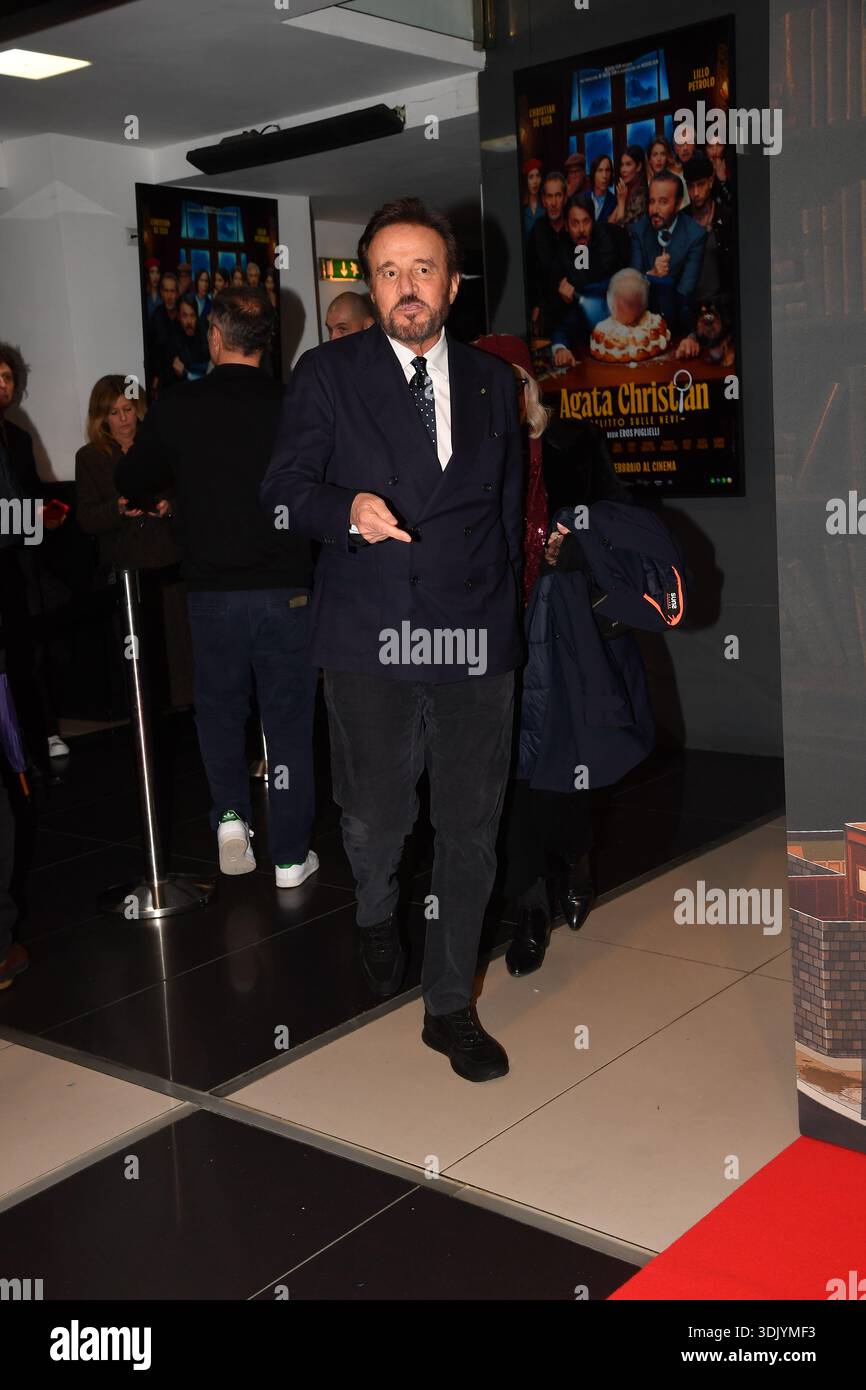 Rome, Italy. 28th Jan, 2026. Rome, Cinema Adriano Premiere of the Film ...