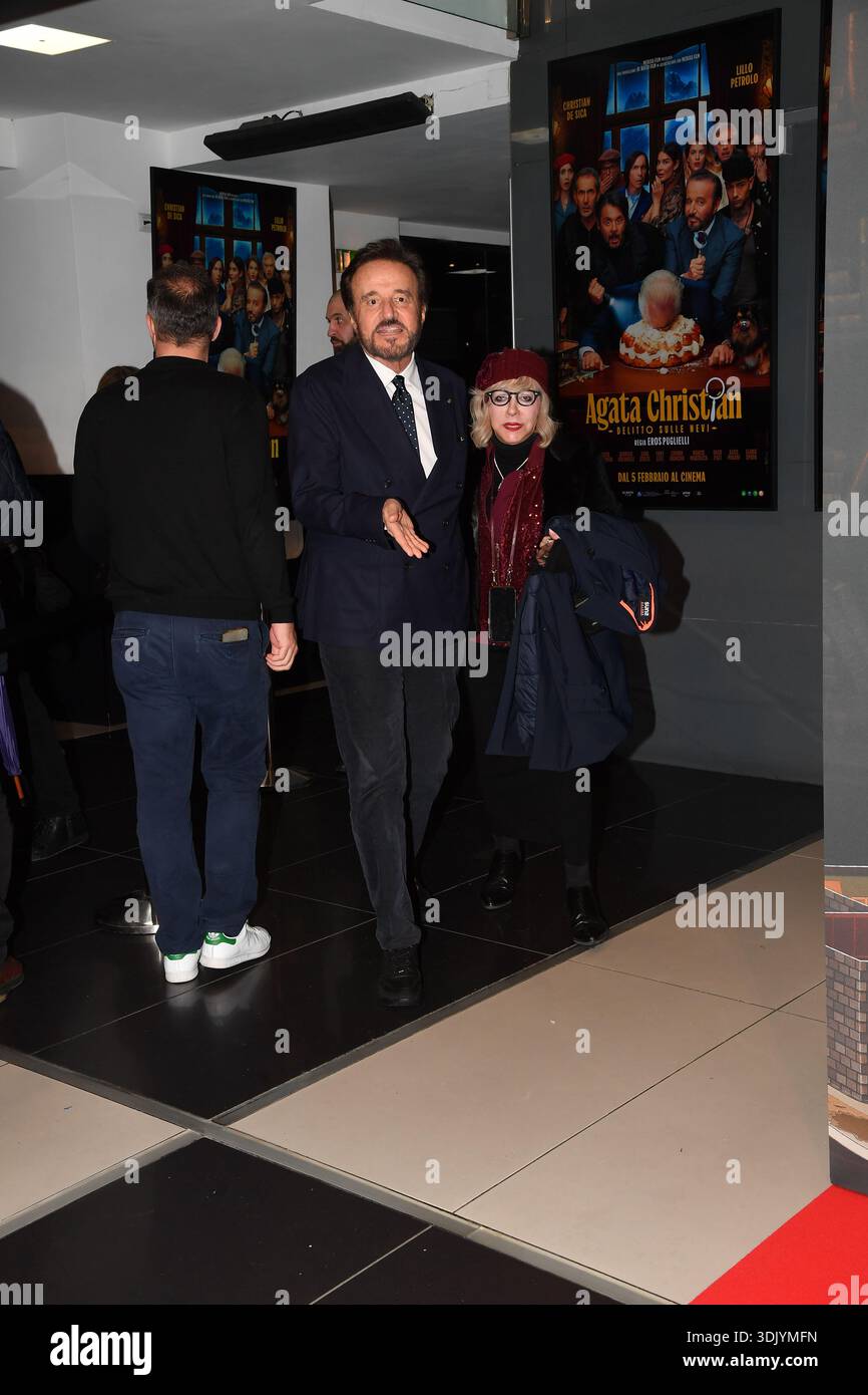 Rome, Italy. 28th Jan, 2026. Rome, Cinema Adriano Premiere of the Film ...