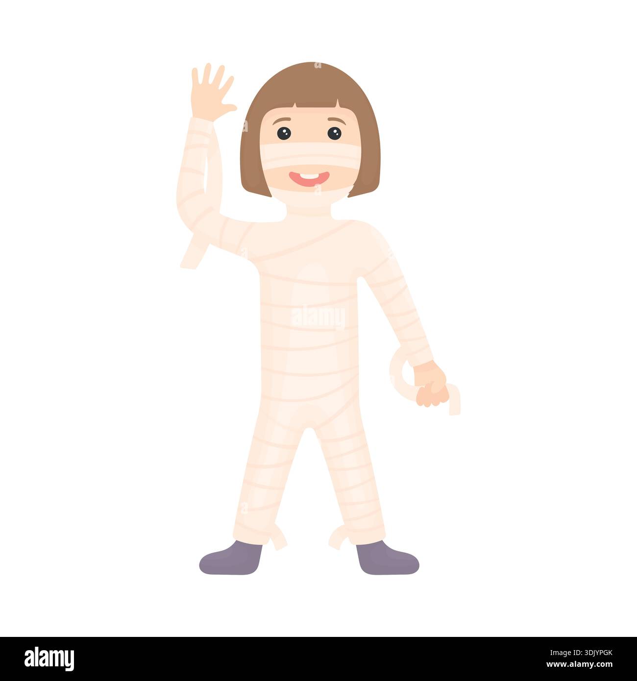 Egyptian girl at festival Stock Vector Images - Alamy