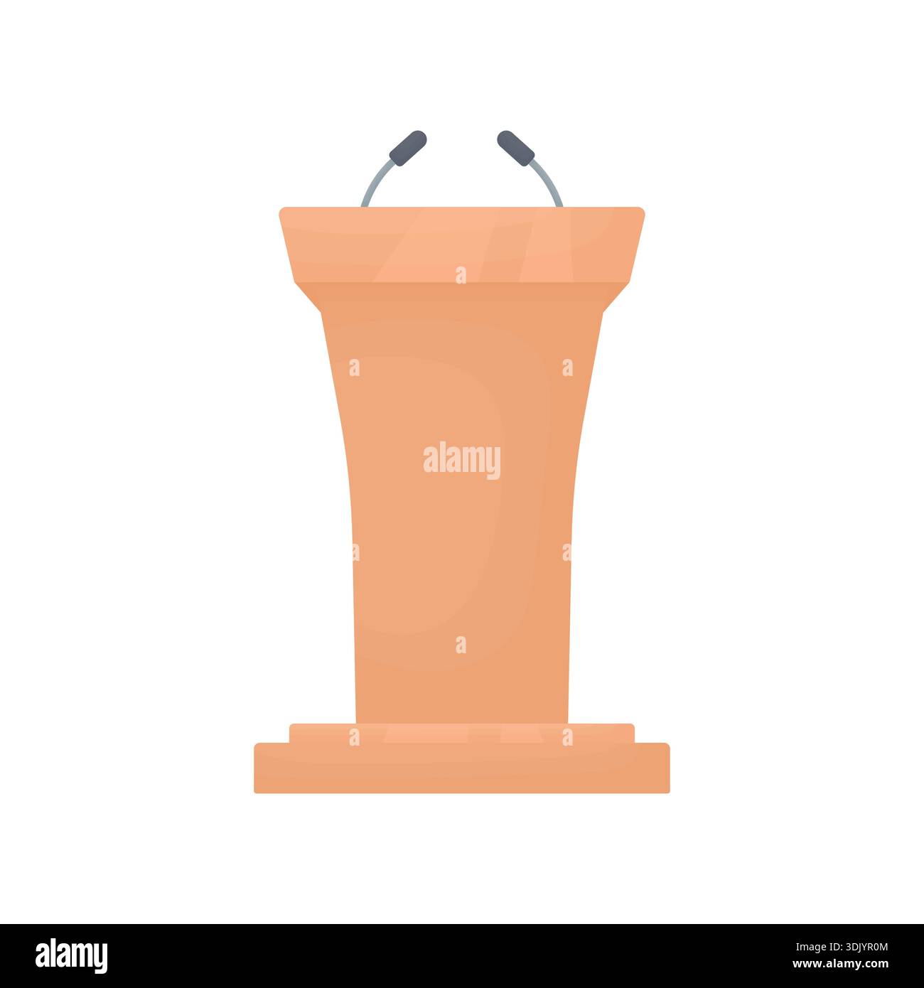 Presentation wood platform cartoon hi-res stock photography and images ...