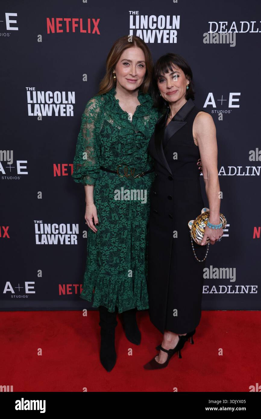 LOS ANGELES, CALIFORNIA - JANUARY 28: Constance Zimmer & Sasha ...