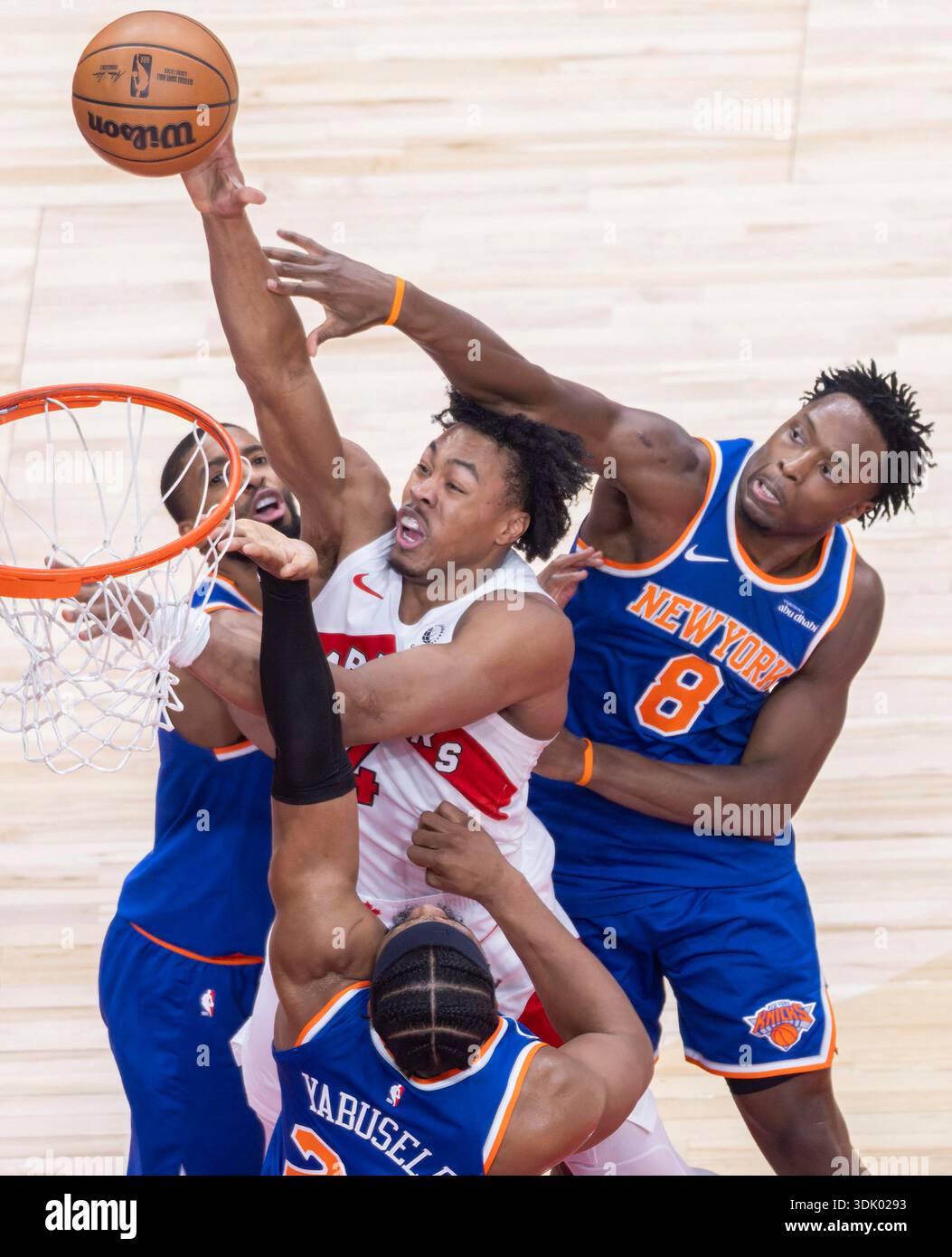 Scottie barnes 2025 toronto raptors hi-res stock photography and images ...