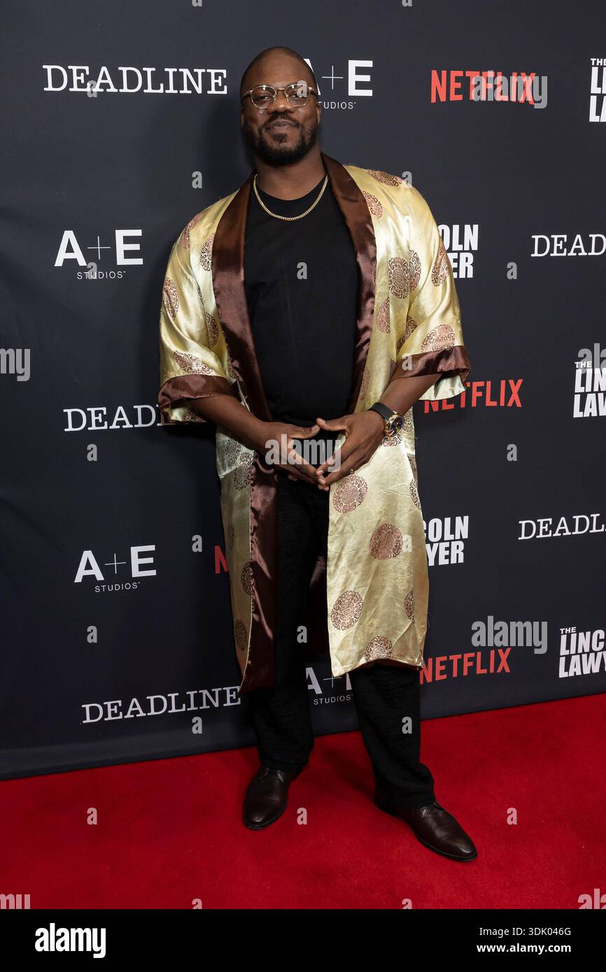 Los Angeles, USA. 28th Jan, 2026. Marcus Henderson attends the arrivals ...