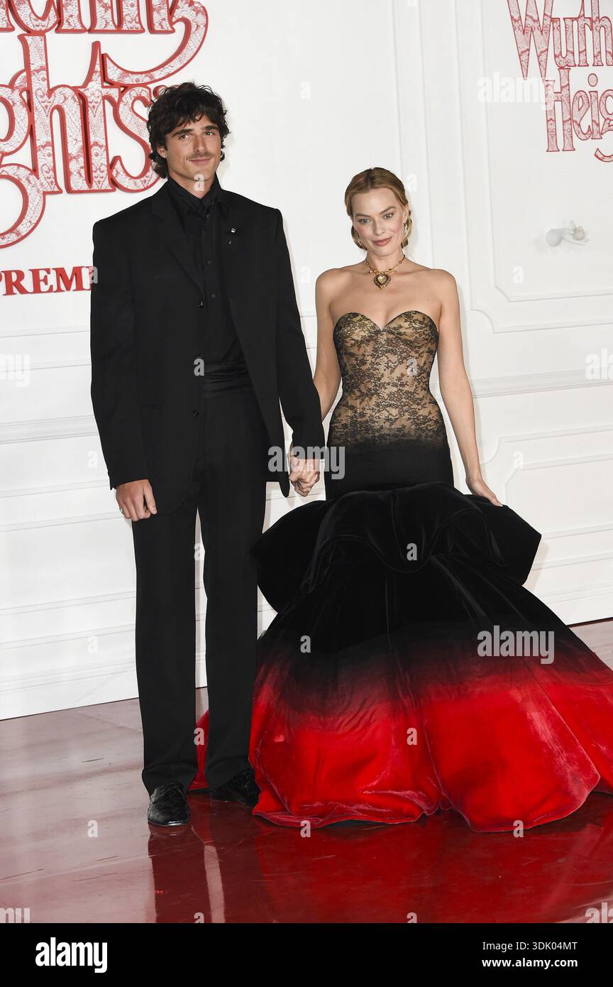 Ca. 28th Jan, 2026. Jacob Elordi, Margot Robbie at arrivals for ...