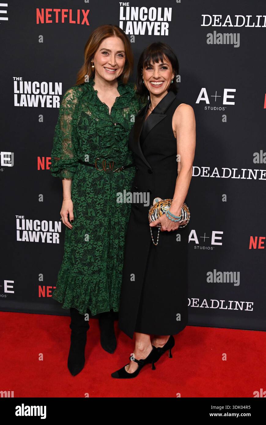 Los Angeles, USA. 28th Jan, 2026. Sasha Alexander and Constance Zimmer ...