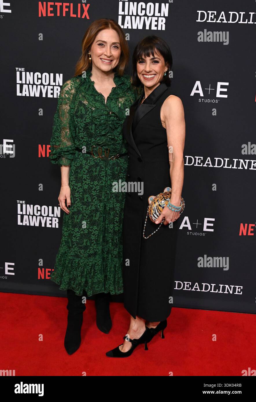 Los Angeles, USA. 28th Jan, 2026. Sasha Alexander and Constance Zimmer ...
