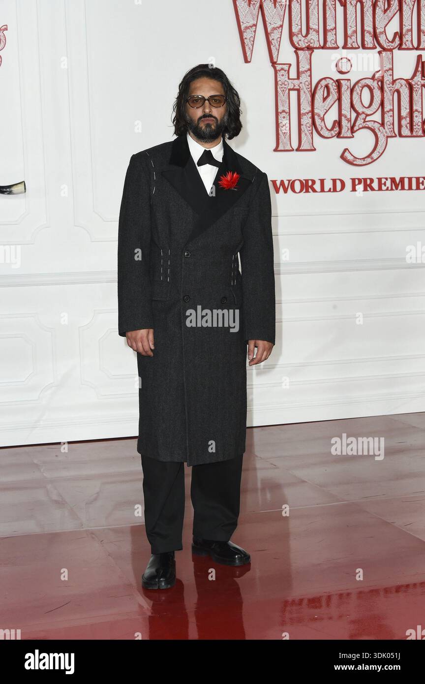 Ca. 28th Jan, 2026. Shazad Latif at arrivals for WUTHERING HEIGHTS ...