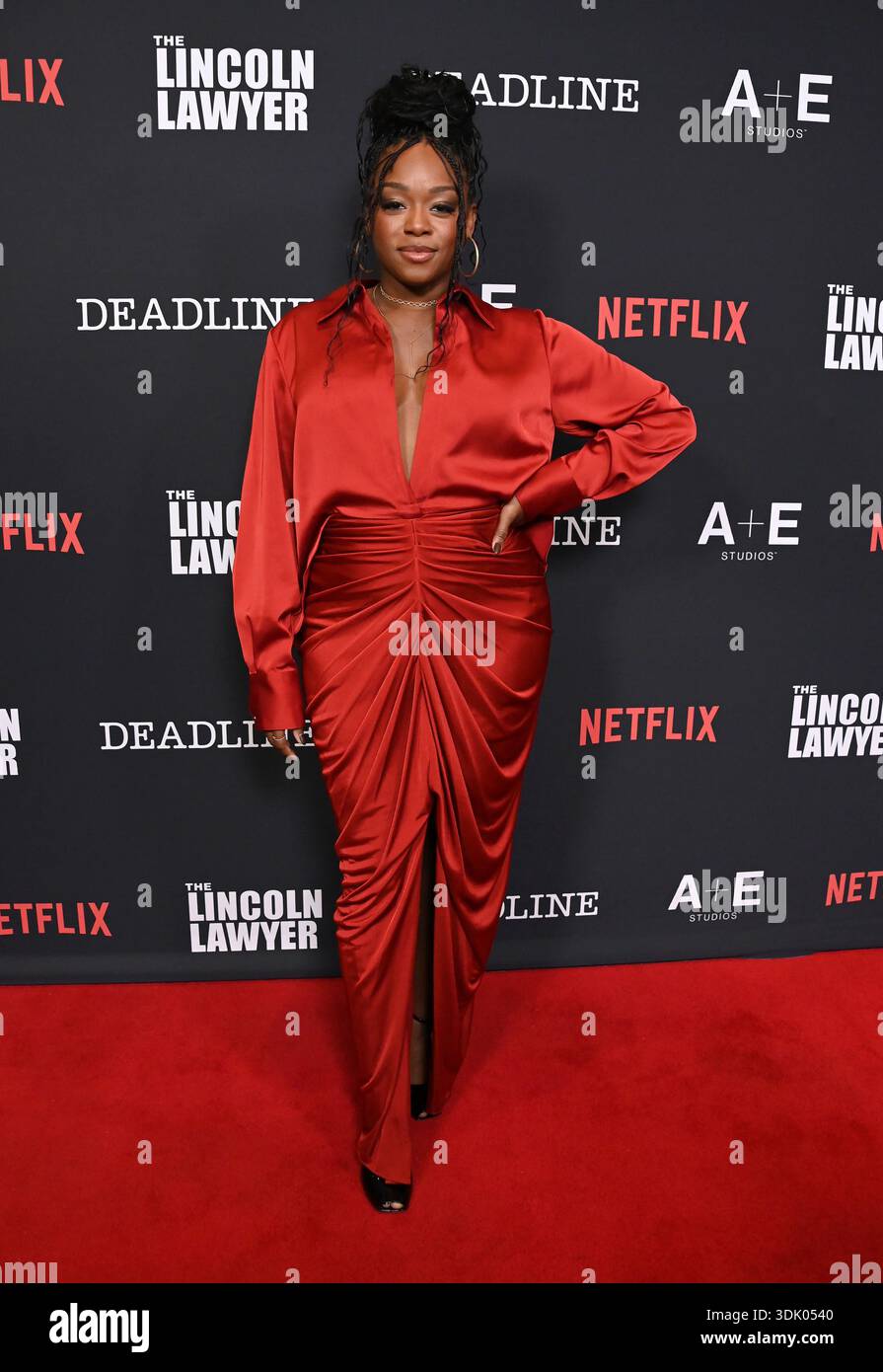 Los Angeles, USA. 28th Jan, 2026. Jazz Raycole arriving to ‘The Lincoln ...