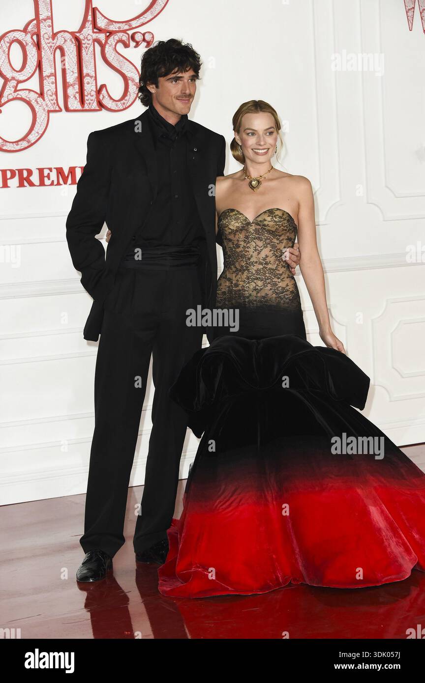 Ca. 28th Jan, 2026. Jacob Elordi, Margot Robbie at arrivals for ...