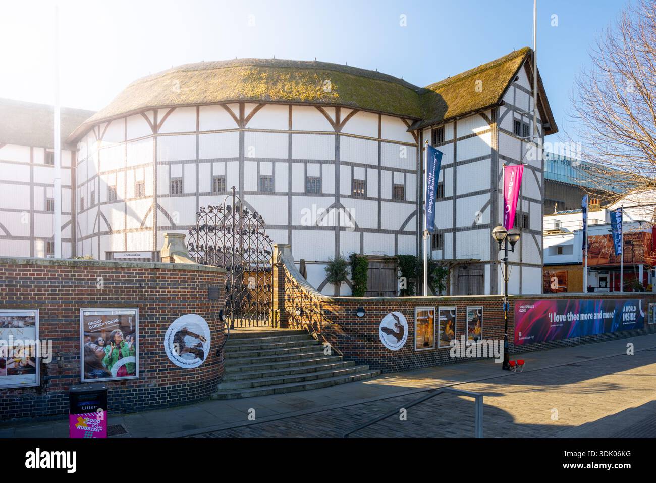 Shakespeares Globe in London is a reconstruction of the original ...