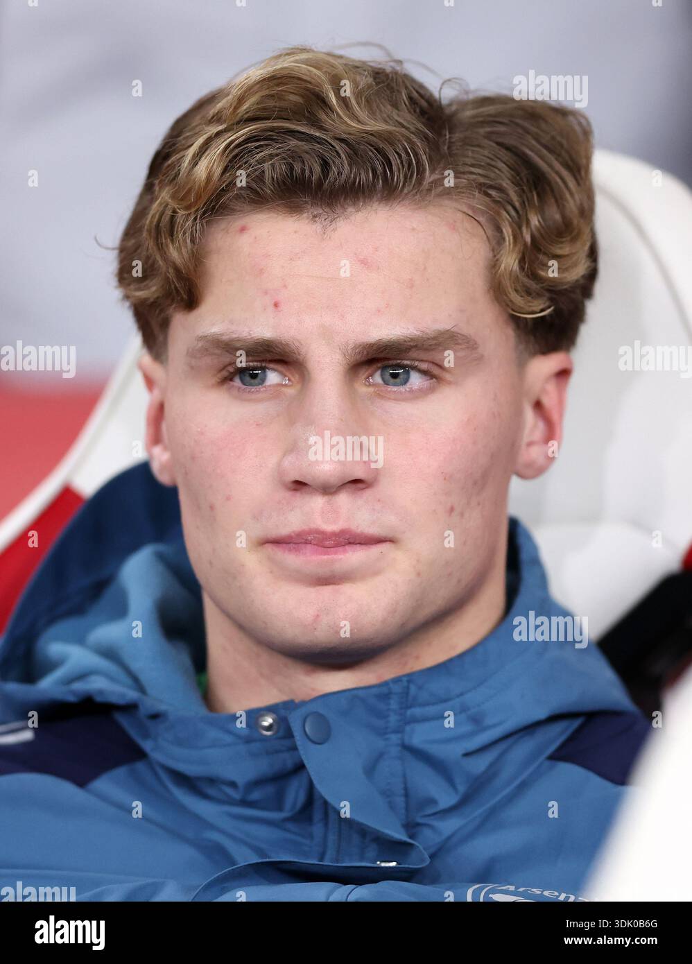 London, England, 28th January 2026. Jack Porter of Arsenal during the ...