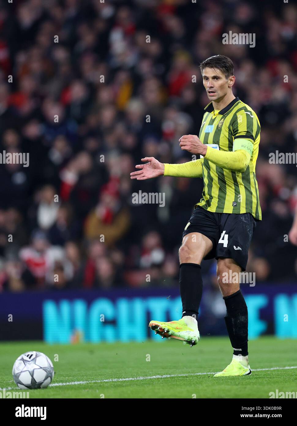 London, England, 28th January 2026. Aleksandr Martynovich of FC Kairat ...