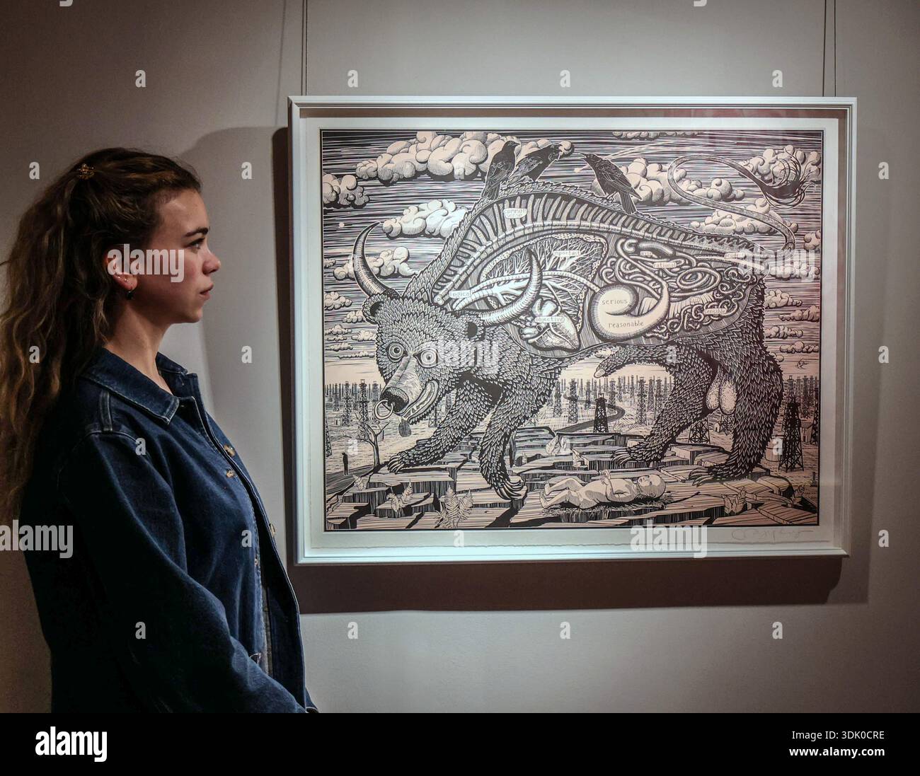 London, UK. 29th Jan, 2026. Animal Spirit (Pink), 2016 Signed lower ...