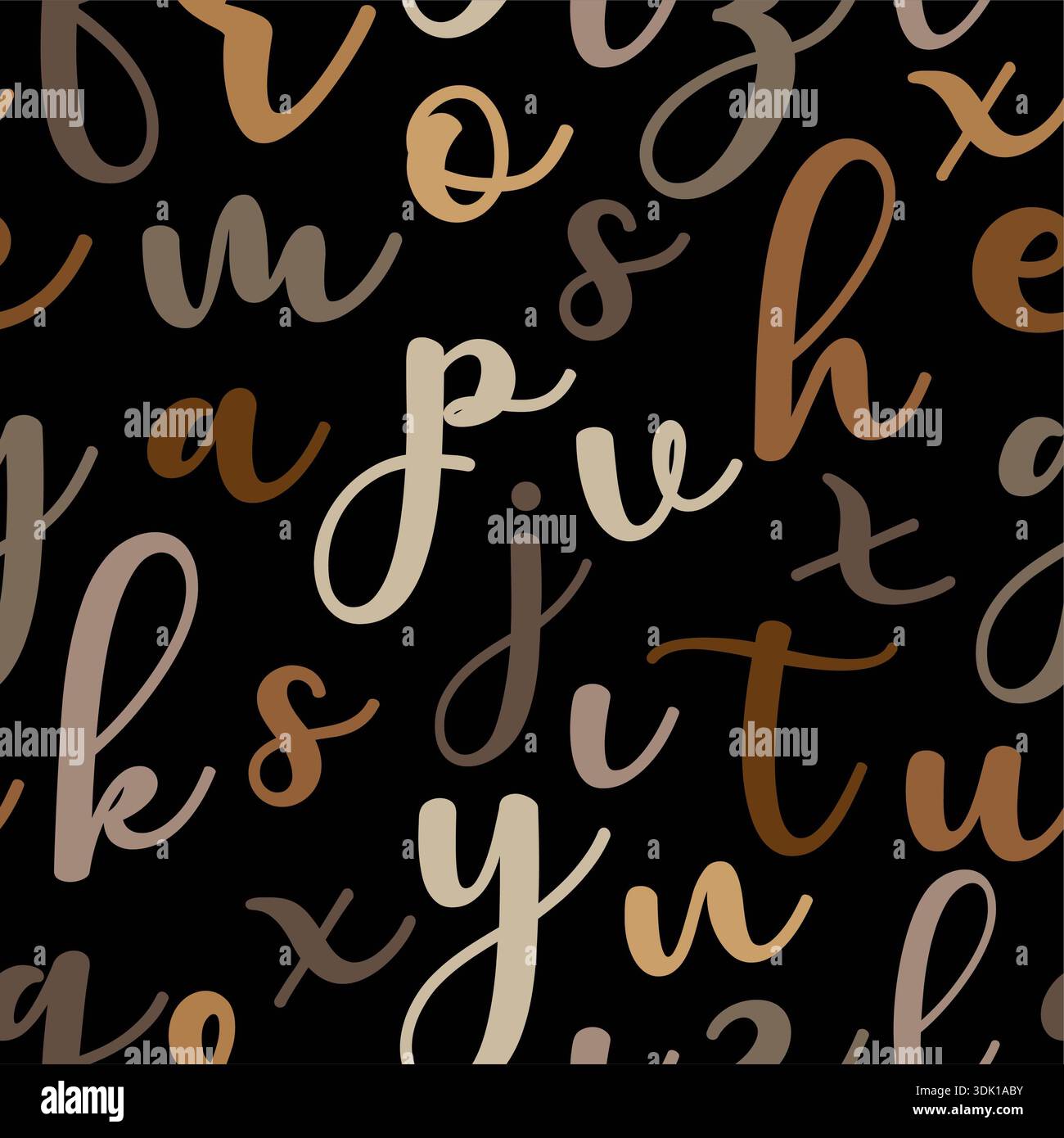 Creative and modern background with letters Stock Photo - Alamy