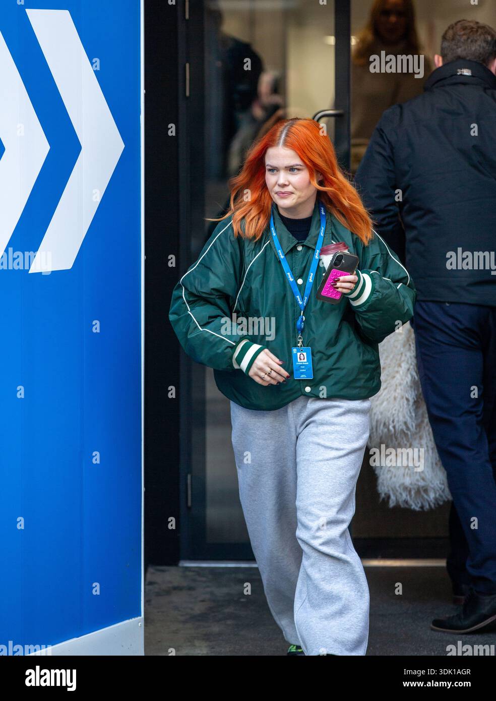 London, England, uk 29th Jan 2026 Lindsey Russell Leaves Global Radio ...