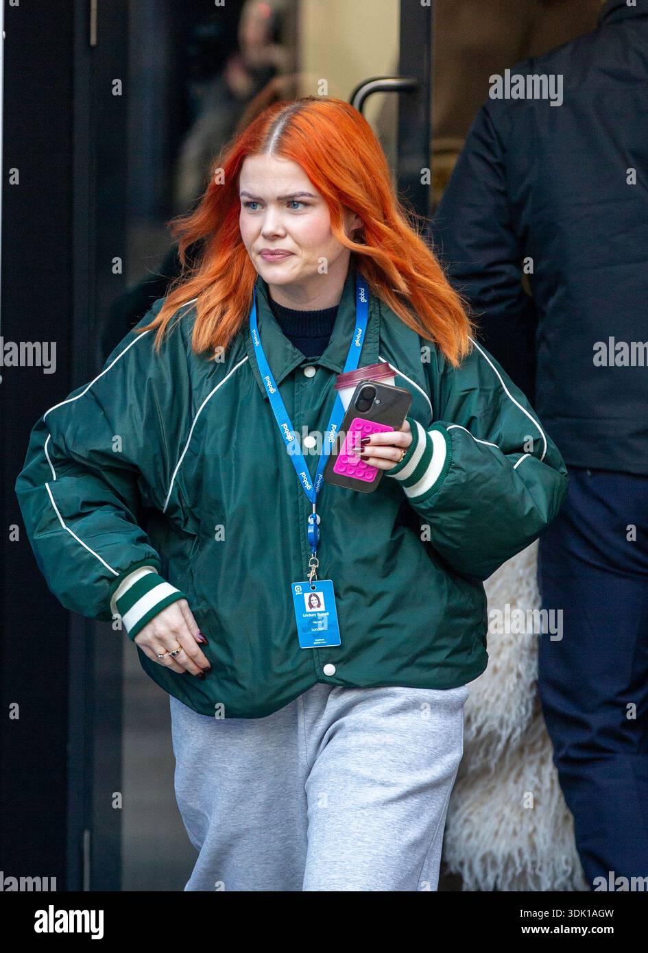 London, England, uk 29th Jan 2026 Lindsey Russell Leaves Global Radio ...