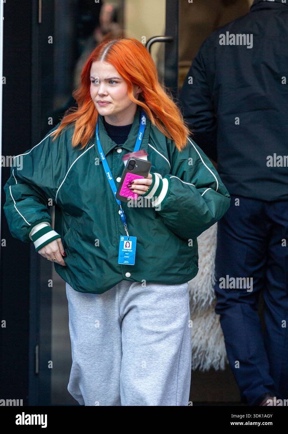 London, England, uk 29th Jan 2026 Lindsey Russell Leaves Global Radio ...