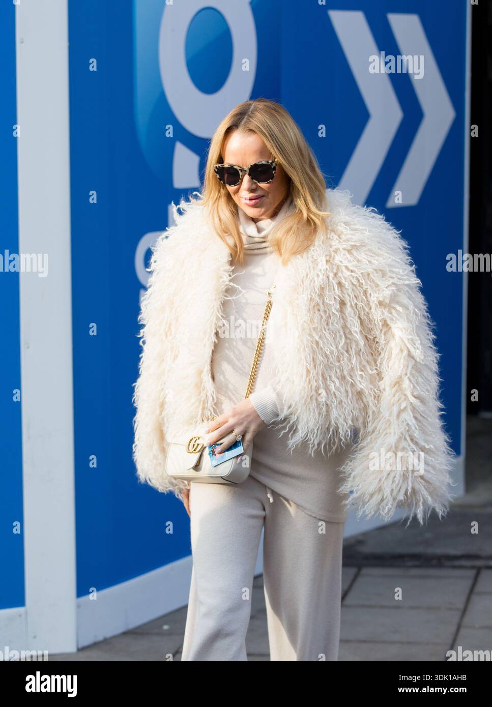 London, England, uk 29th Jan 2026 Amanda Holden looks stunning in a ...