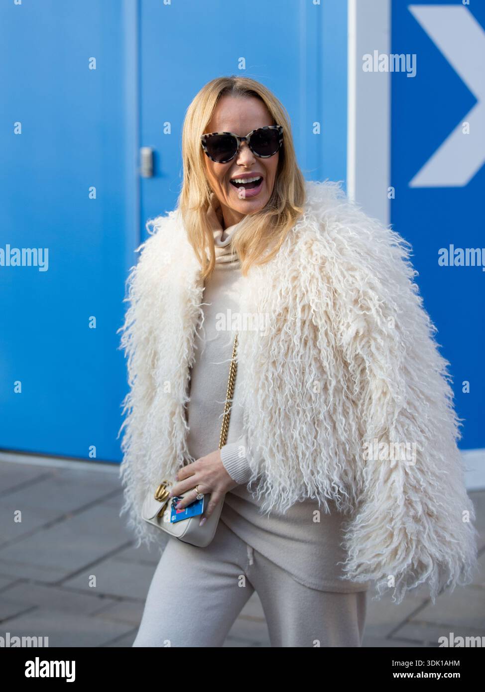 London, England, uk 29th Jan 2026 Amanda Holden looks stunning in a ...