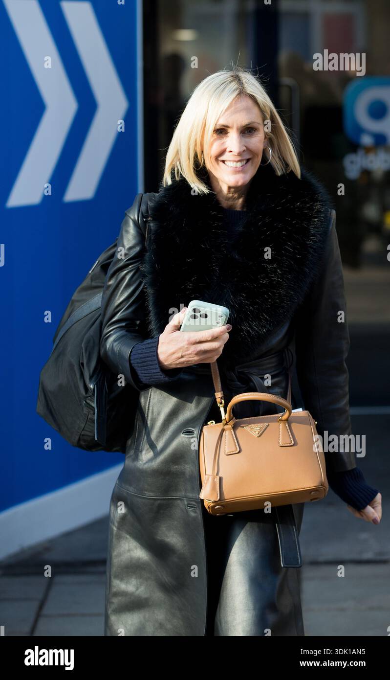 London, uk, 29th jan2026 Jenni Falconer is seen leaving Global Radio ...