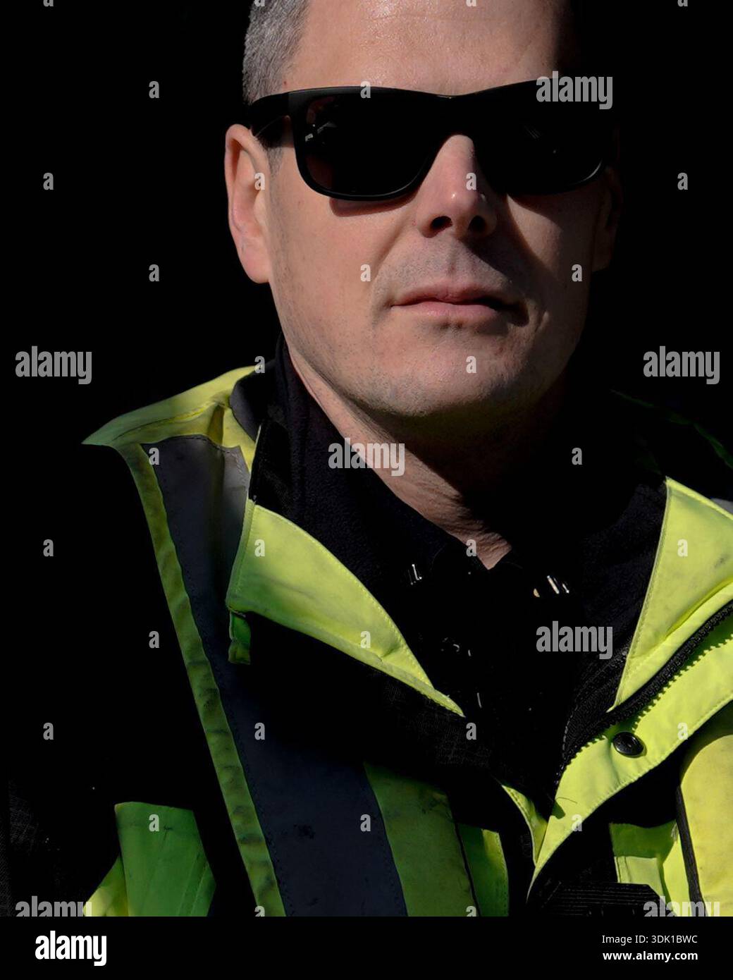 Metropolitan Police Department diver Robert Varga poses for a portrait ...