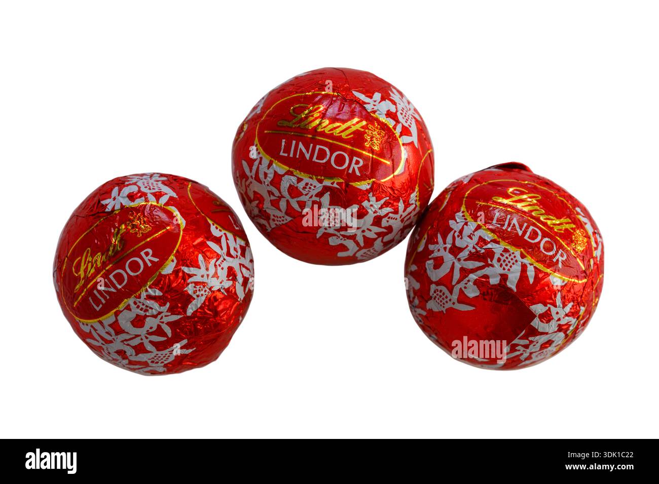 Lindt foil wrapped Lindor mini truffles chocolates from Lindt Advent ...