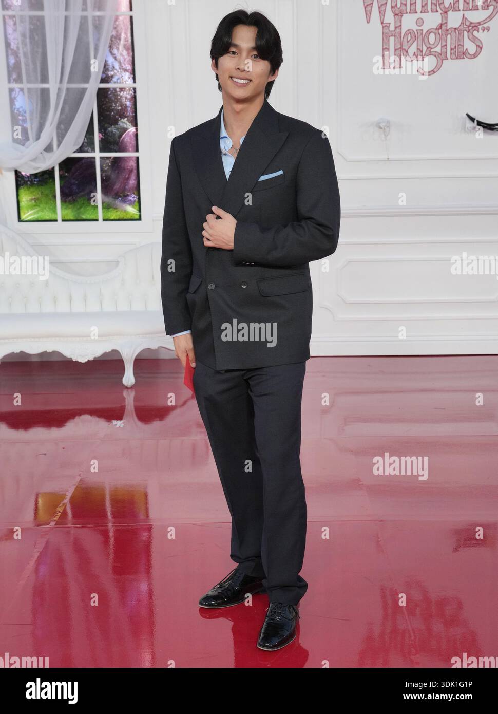 Brandon Yoon arrives at the Warner Bros. Pictures & MRC's "WUTHERING ...