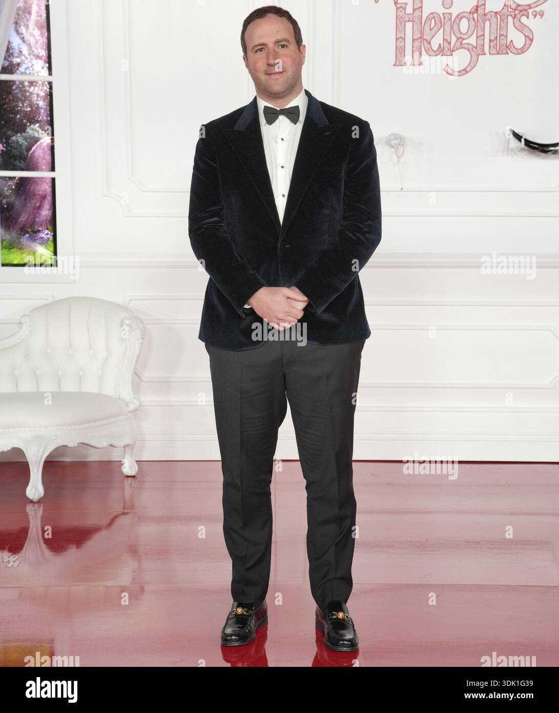 Anthony Willis arrives at the Warner Bros. Pictures & MRC's "WUTHERING ...