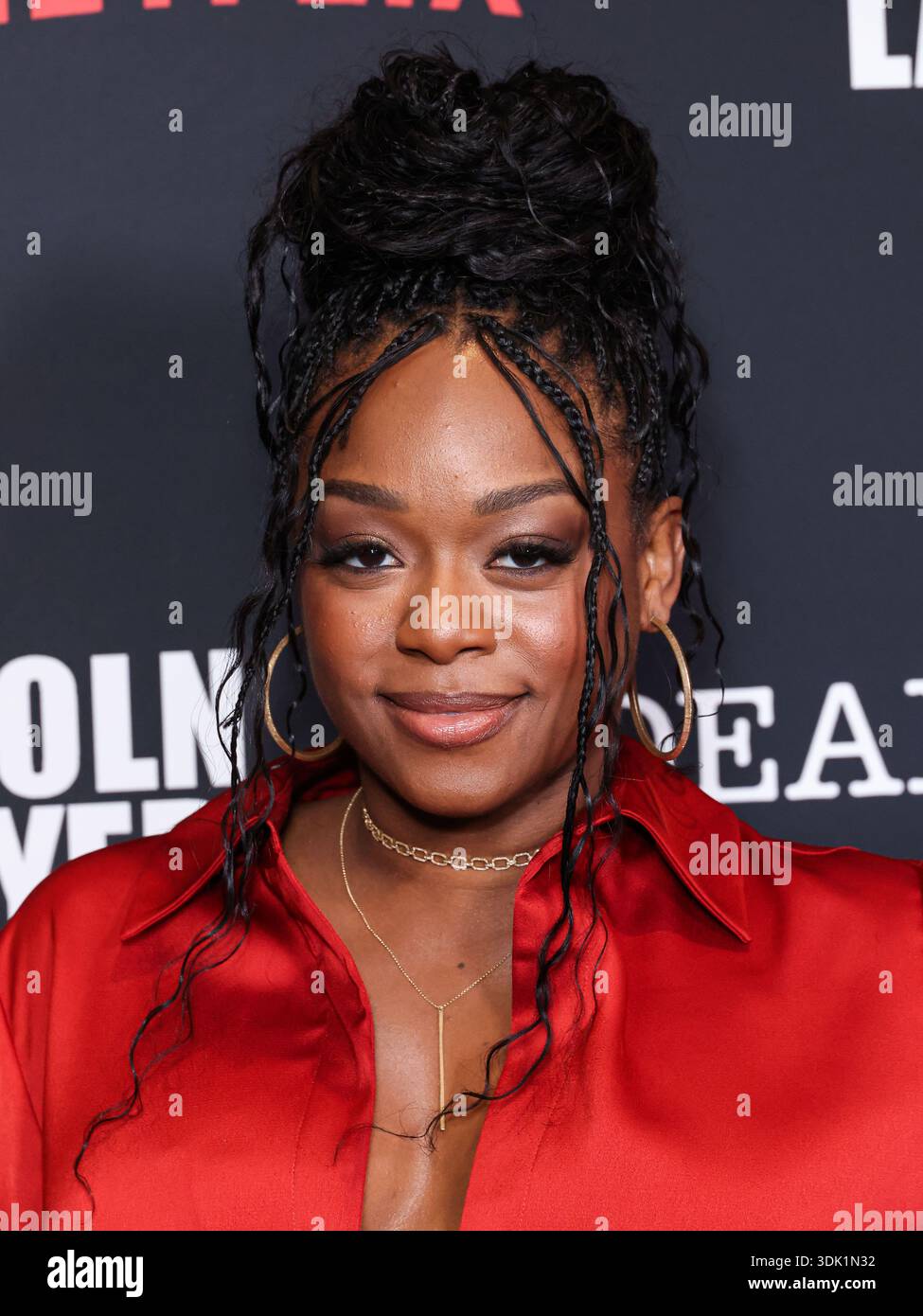 LOS ANGELES, CALIFORNIA, USA - JANUARY 28: Jazz Raycole arrives at the ...