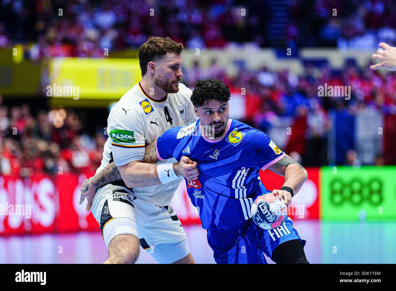 Johannes Golla (Deutschland, #04), Elohim Prandi (Frankreich, #08) DEN ...