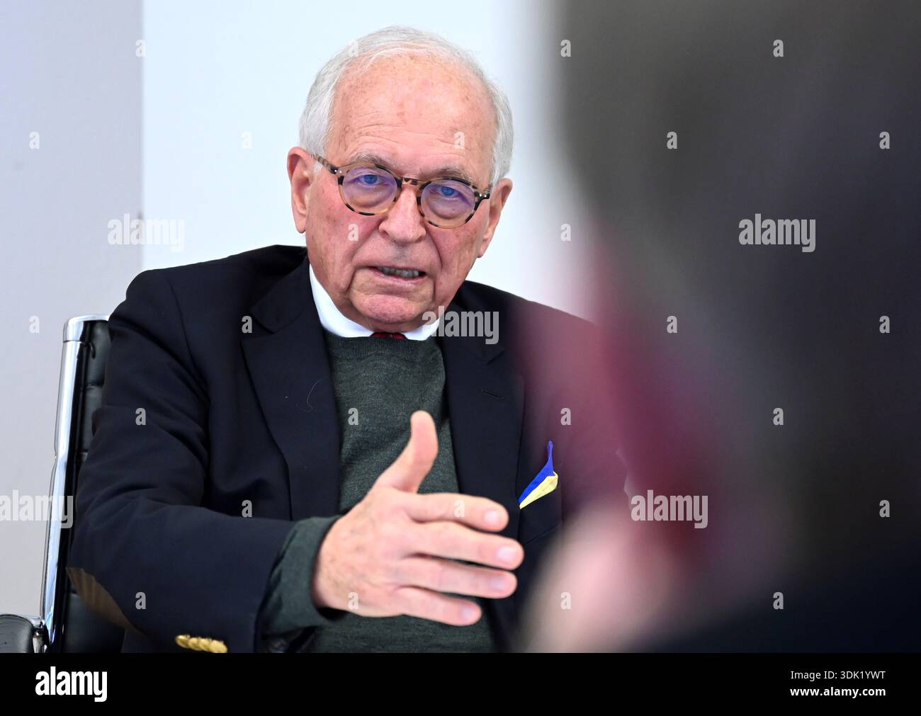 PRODUCTION - 29 January 2026, Berlin: Wolfgang Ischinger, head of the ...