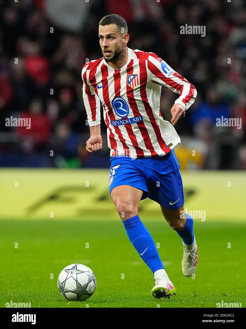 Atletico de Madrid's David Hancko during Champions League 2025/2026 ...
