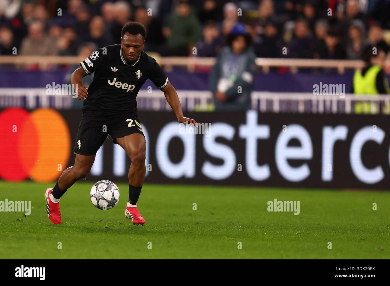 Lois Openda of Juventus Fc in action during the UEFA Champions League ...