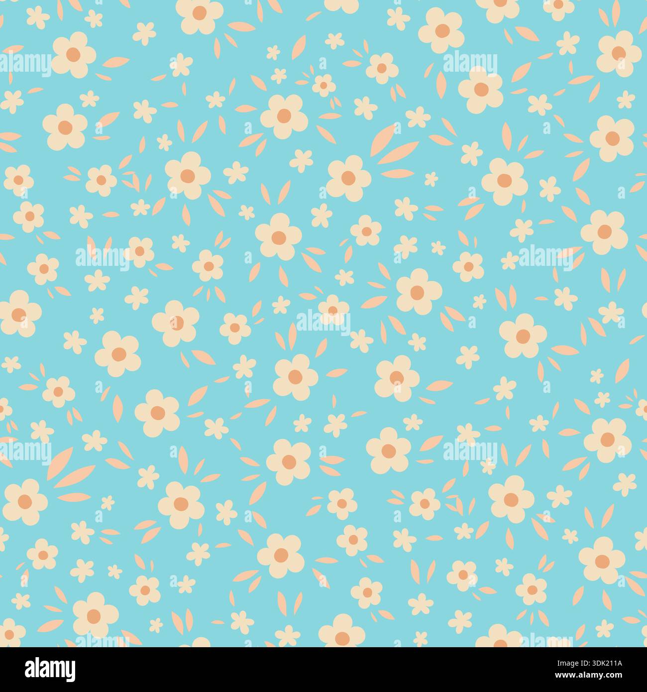Daisy scatter Stock Vector Images - Alamy