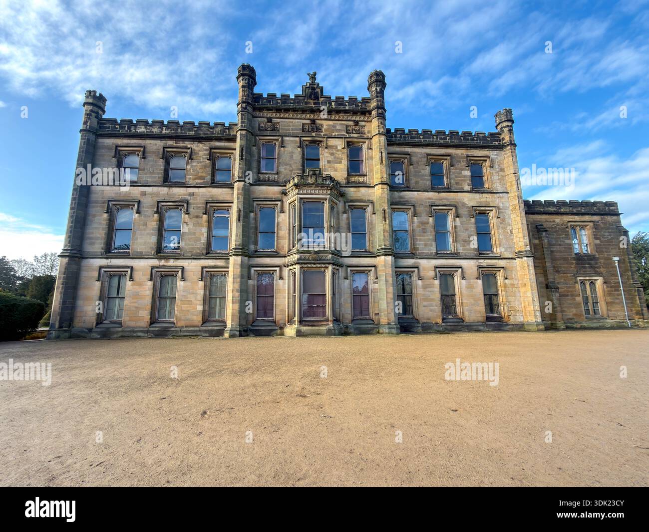 Elvaston Castle Country Park House .Water Wheel,Pump House, Boat House ...
