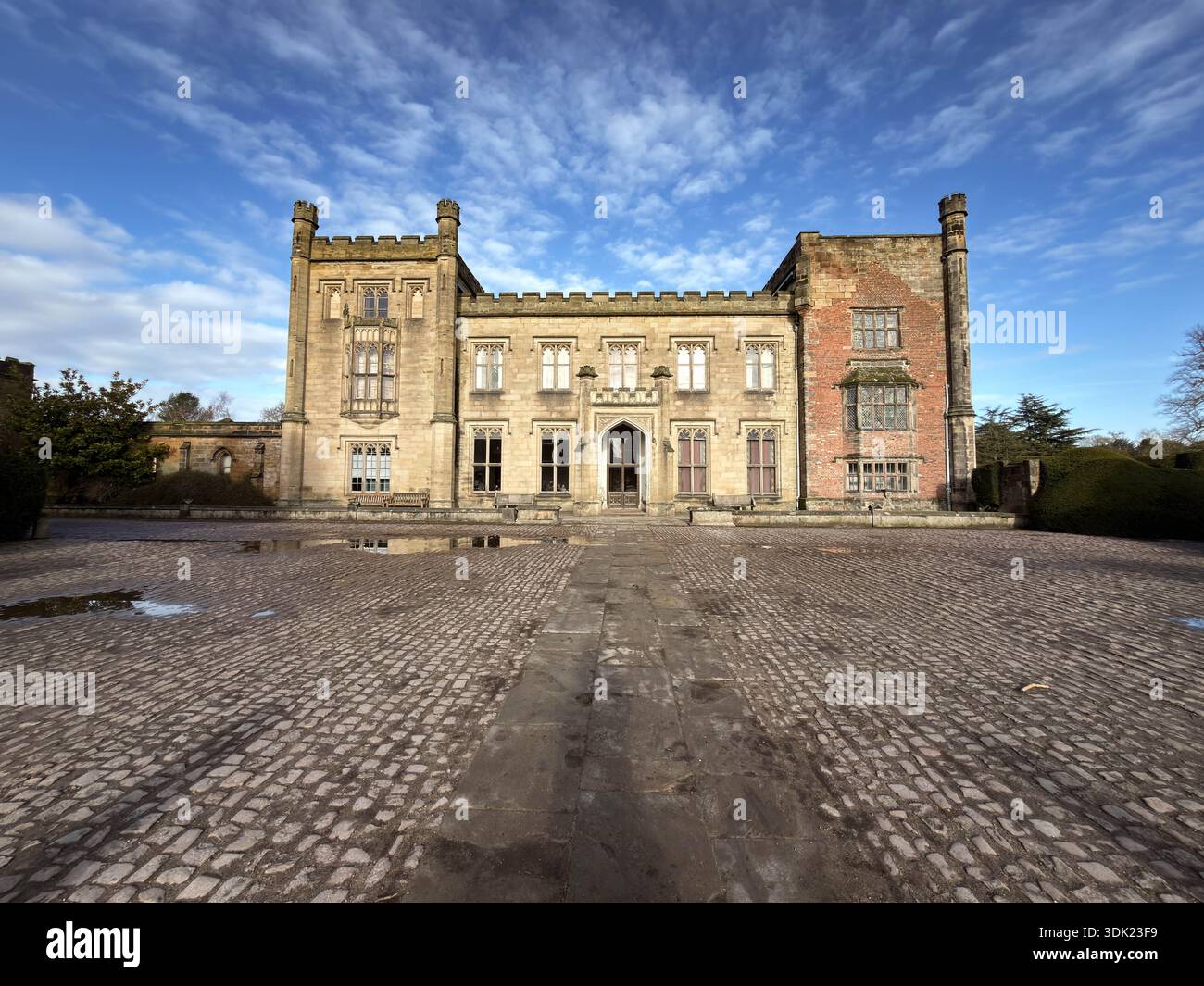 Elvaston Castle Country Park House .Water Wheel,Pump House, Boat House ...