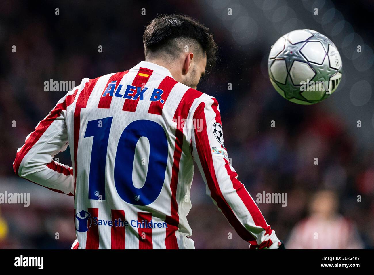Atletico de Madrid's Alex Baena during Champions League 2025/2026 ...