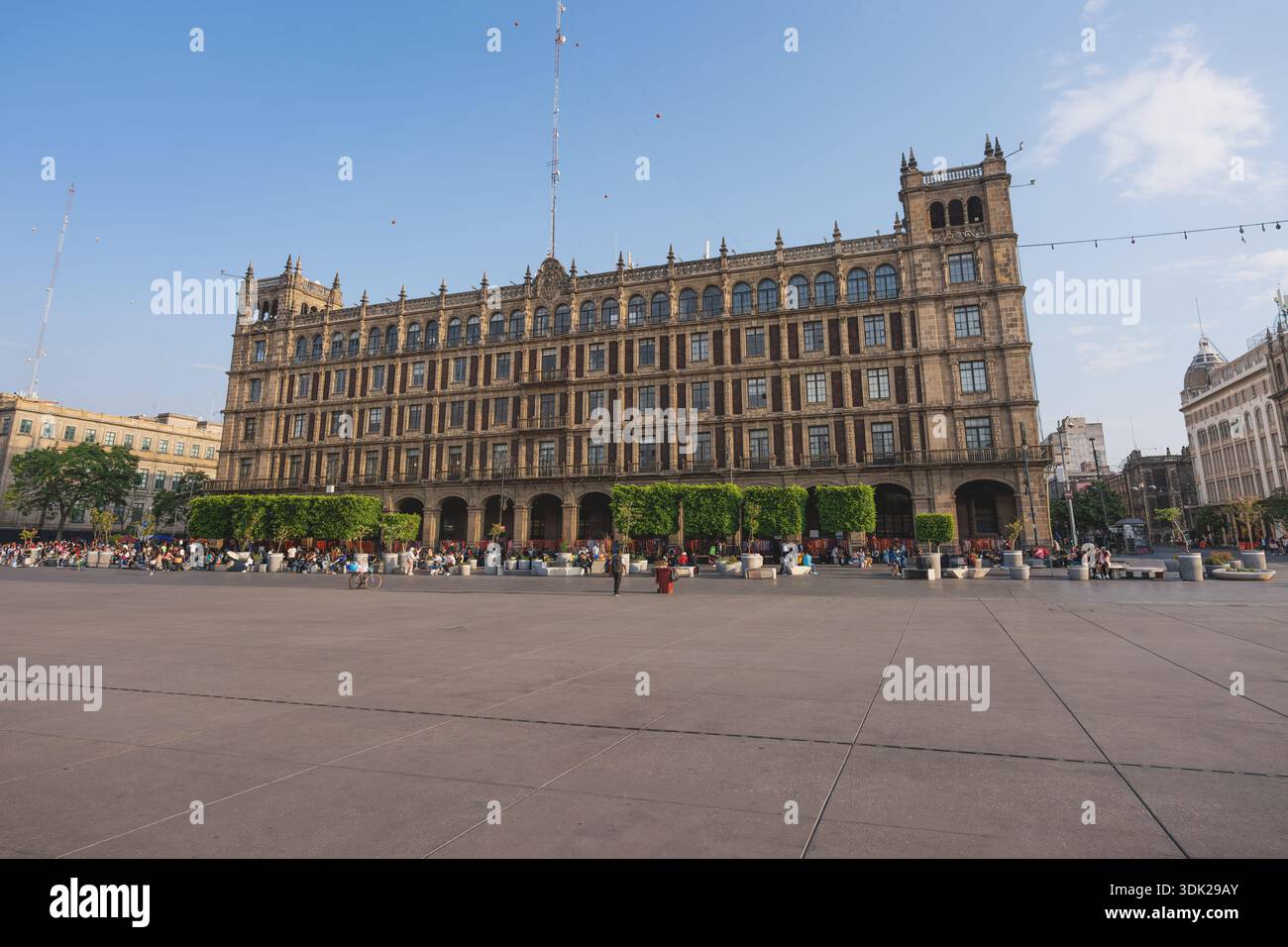 Mexico City Government Building at Zocalo Square - Mexico City, Mexico ...