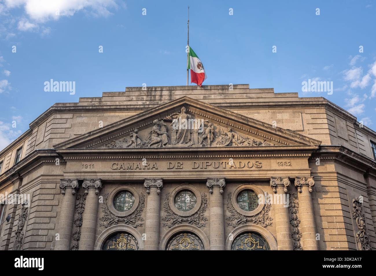 Mexico City Legislative Palace - Mexico City, Mexico Stock Photo - Alamy