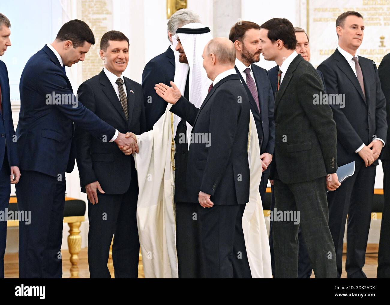 From left to right: Russian Minister of Economic Development Maxim ...