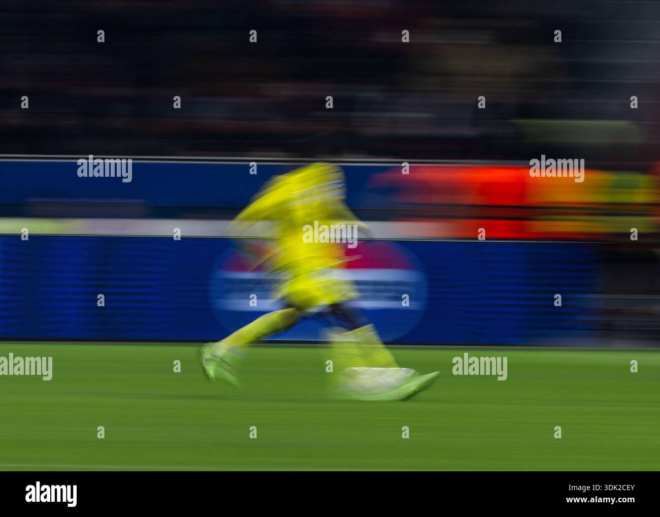 Leverkusen, Bayarena, 28.01.2026: Blurred Scene during the ...